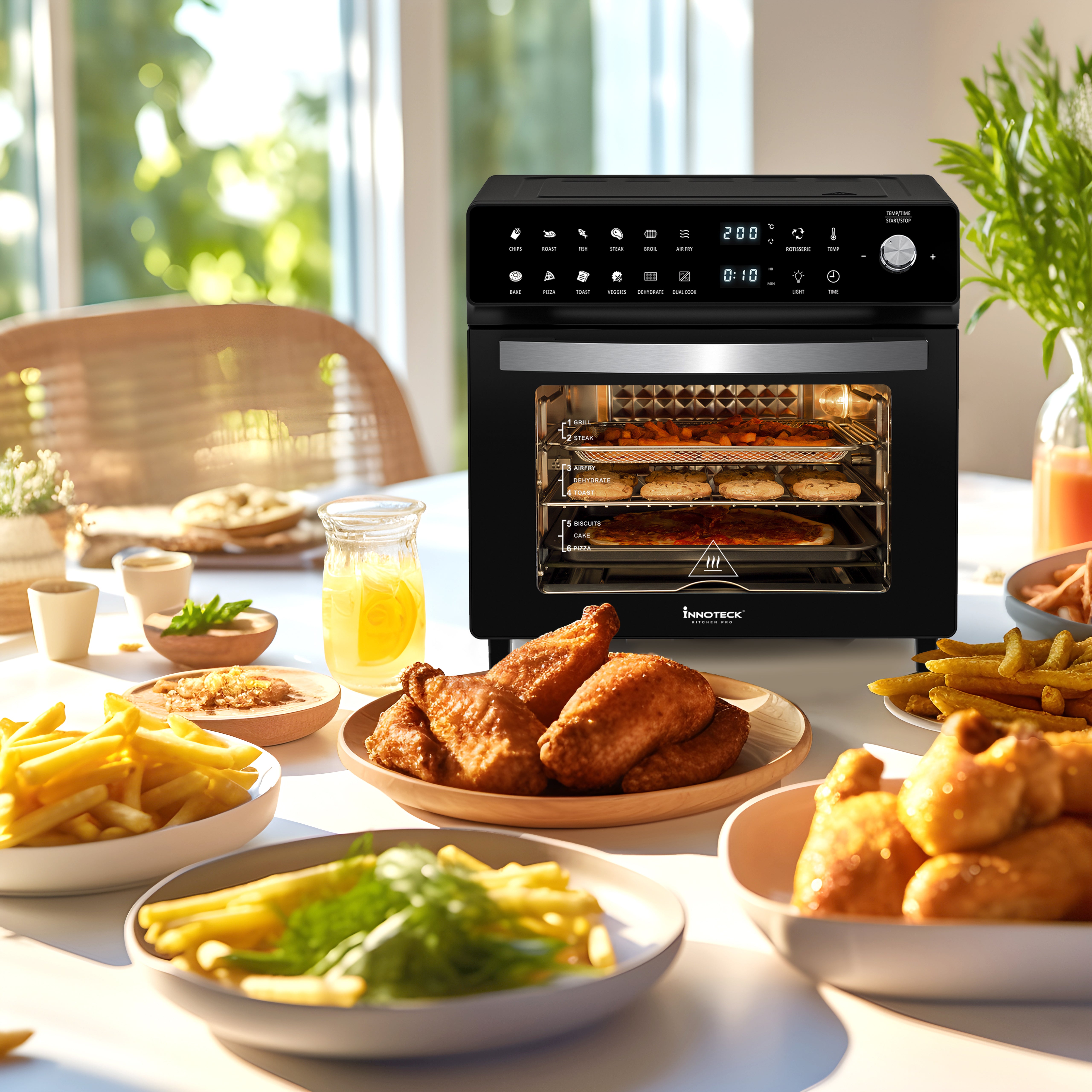 Dual Basket & Electric Air Fryers Online | Innoteck UK